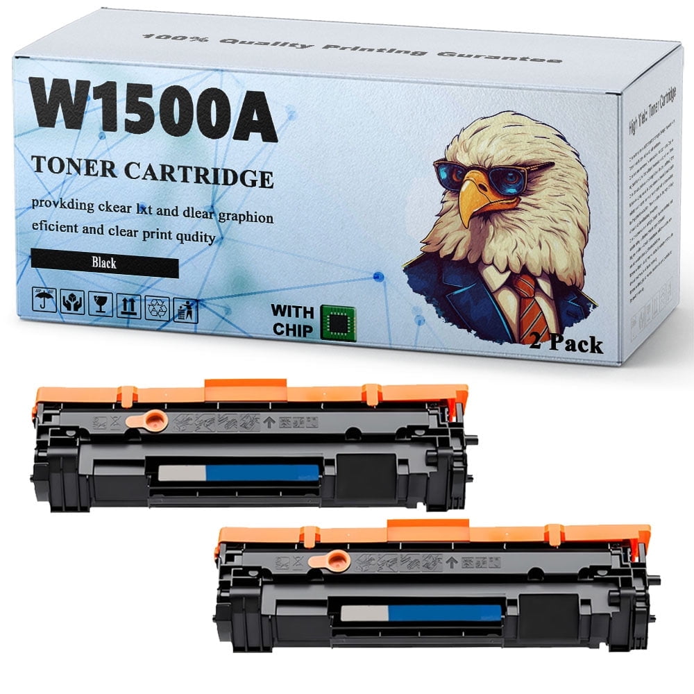 150A Toner Cartridge Replacement for HP 150A W1500A Black (2 pack)Toner ...