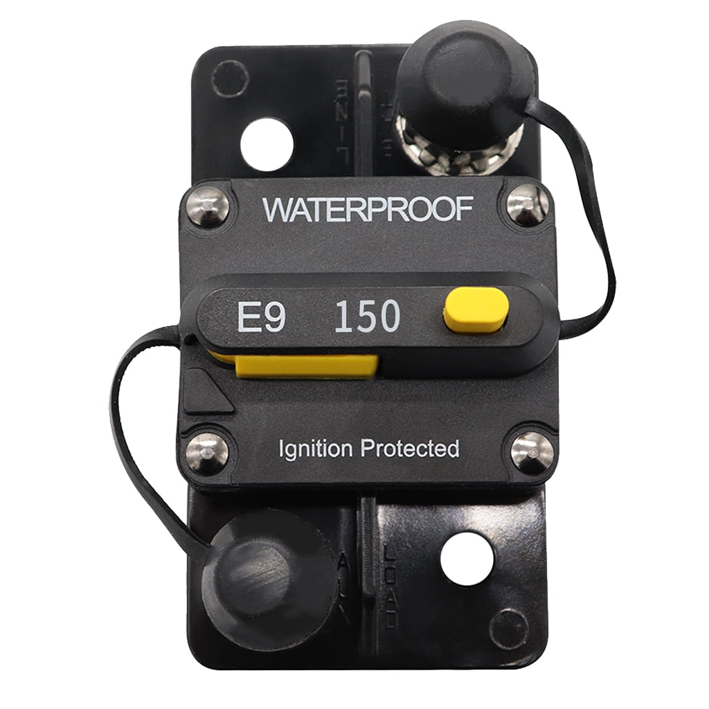 150Amp Circuit Breaker with Manual , Waterproof Holder Inline Breaker ...