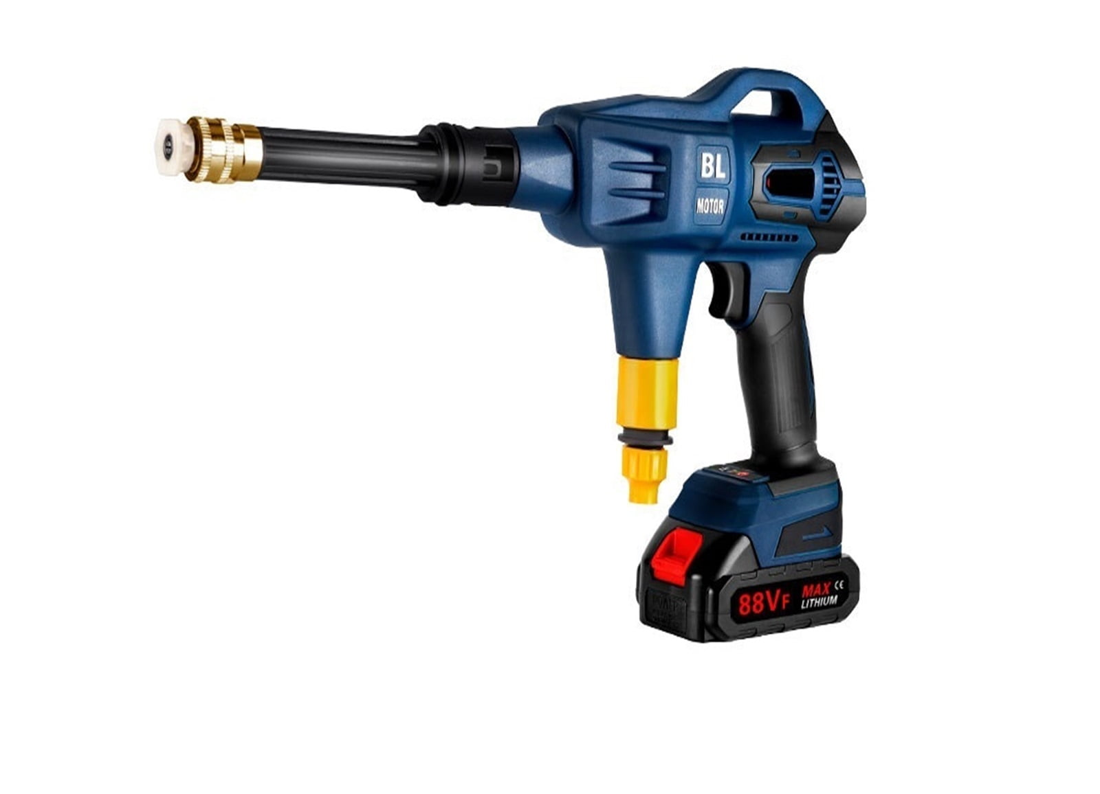 150Bar Brushless Electric Spray Gun 3200W High Pressure Water Cleaning ...