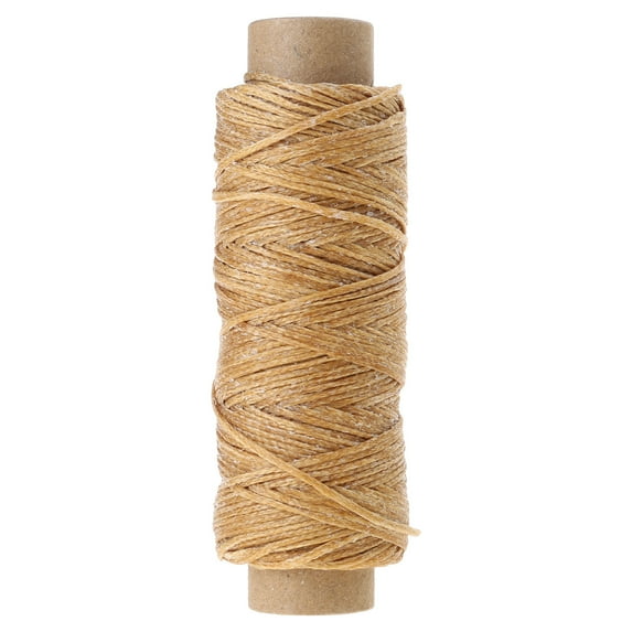 150D 0.8mm Thickness Flat Waxed Cord Waxed Thread Hand Stitching Thread ...