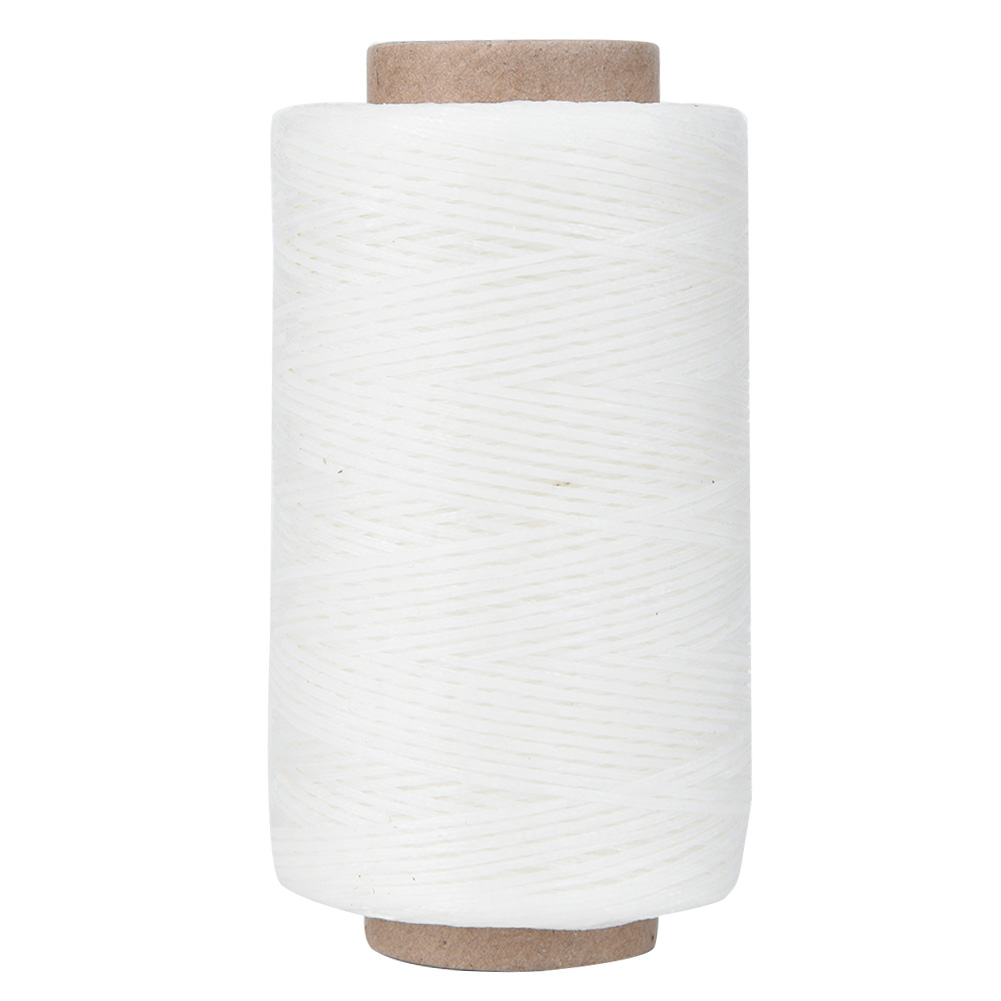 150D White Waxed Leather Craft Thread for Sewing, 250 Meters, Ideal for ...
