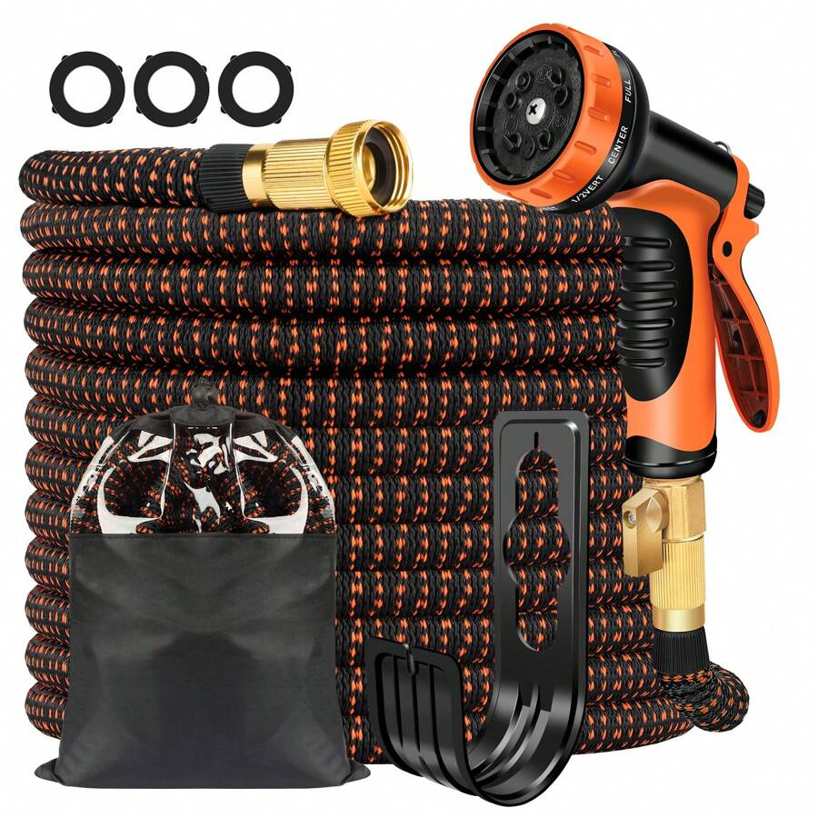 150FT Flexible Expandable Garden Hose - Kink-Free, Lightweight ...