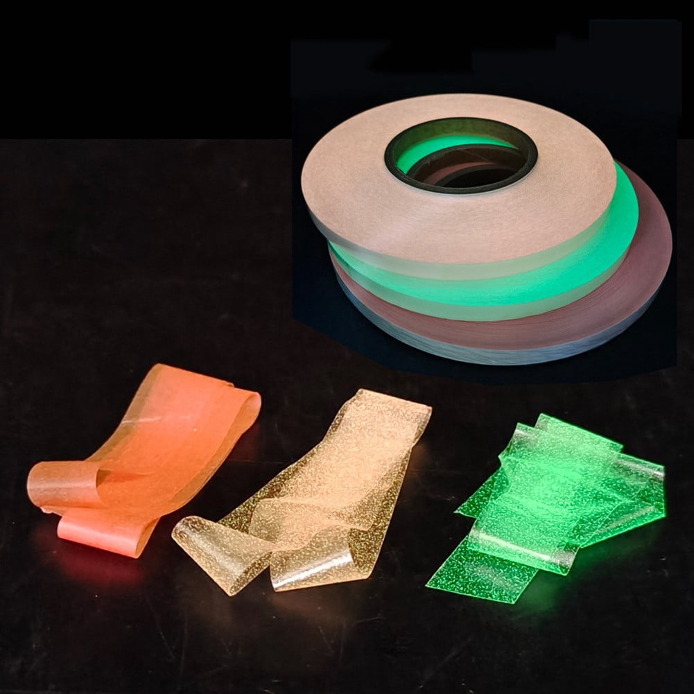 150M Fly Tying Fish Lure Skin Tape Luminous Diy Lure Sticker Fly Tying ...