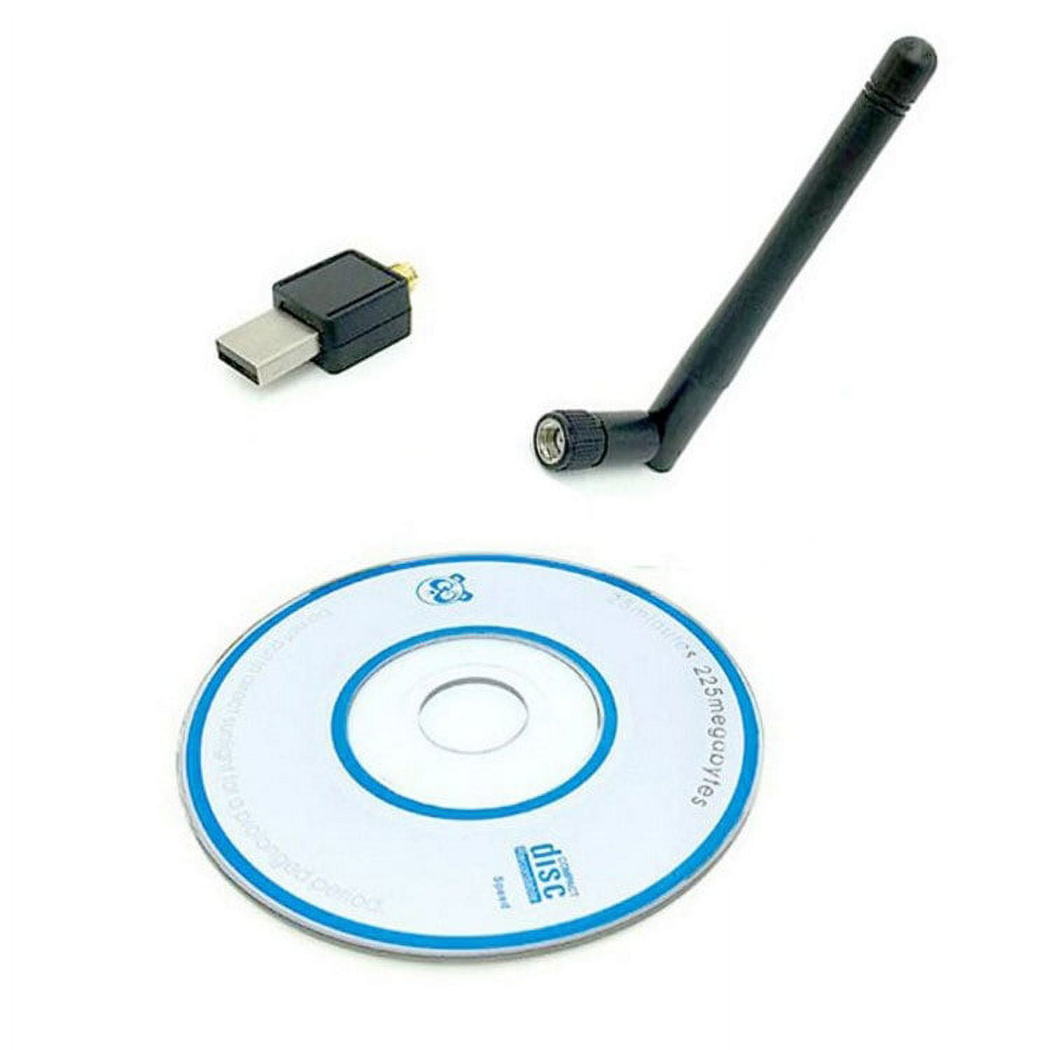 150M wireless network card USB2.0 external with antenna wifi receiver ...