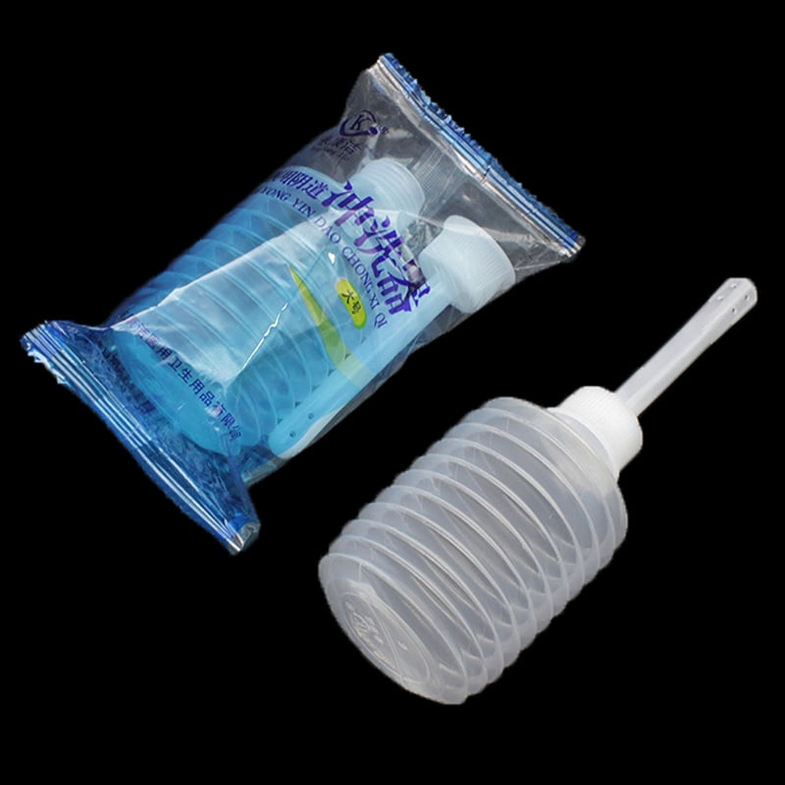 150ML 8Holes Disposable Vaginal Anal Douche Retractable Wash Cleaning ...