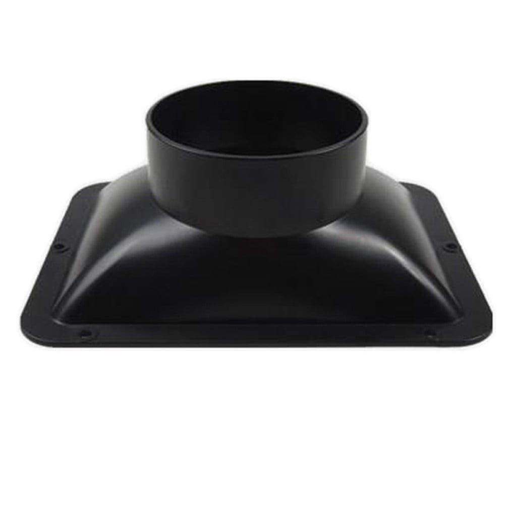 150MM ABS Wall Flange Connector for Ventilation Pipe Air Ducting ...