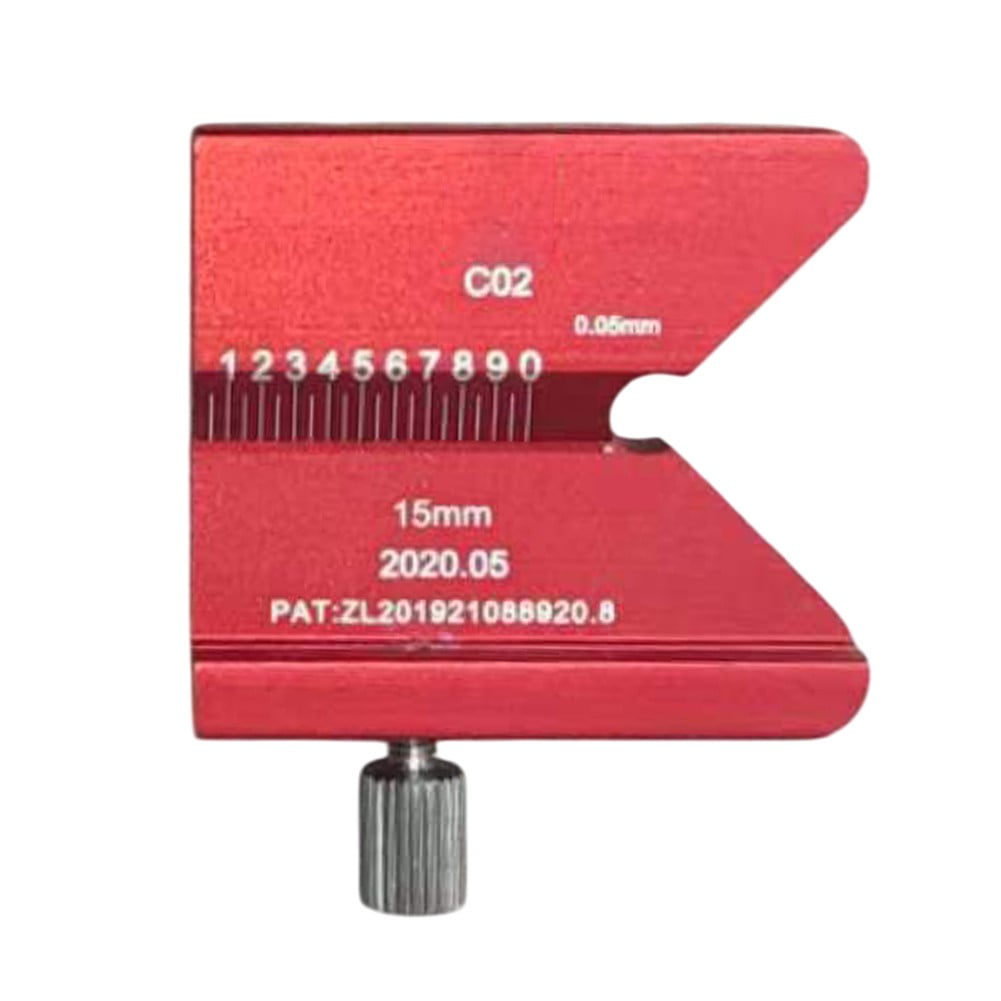 150Mm Red Steel Ruler With 45/90 Degree Angle Positioning Slide Stop ...