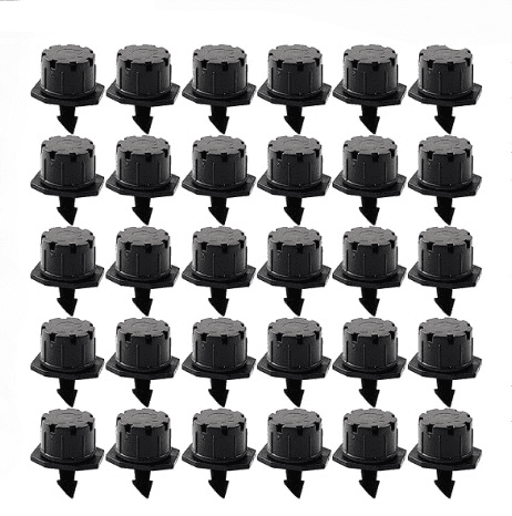 150PCS Adjustable Drip Irrigation Emitters, 1/4Inch Adjustable Micro ...