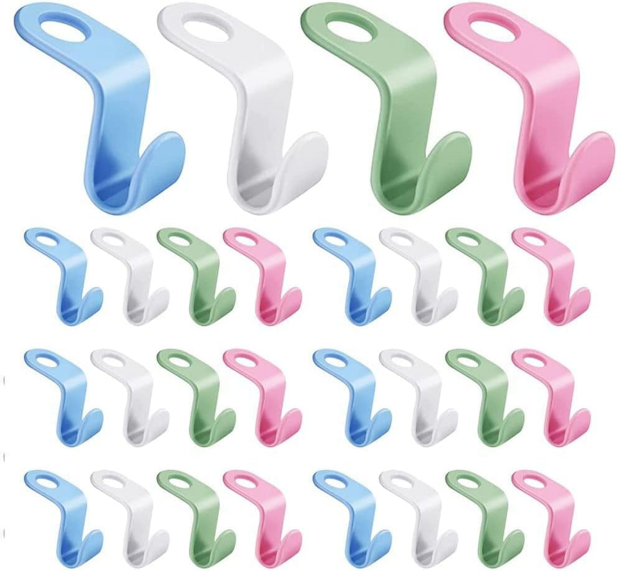 150PCS Clothes Hanger Connector Closet Space Savers Hanger and ...