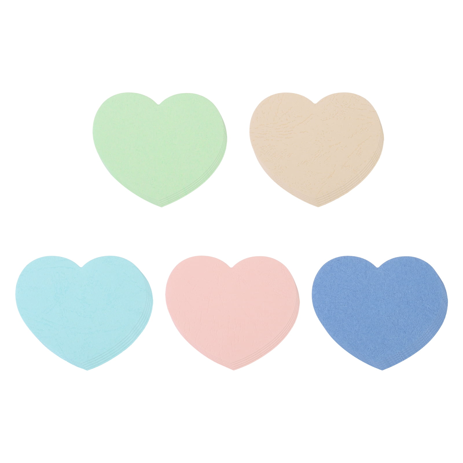 150PCS Heart Paper Cutouts 3 Inch Assorted Color Heart Shaped Cut Outs ...