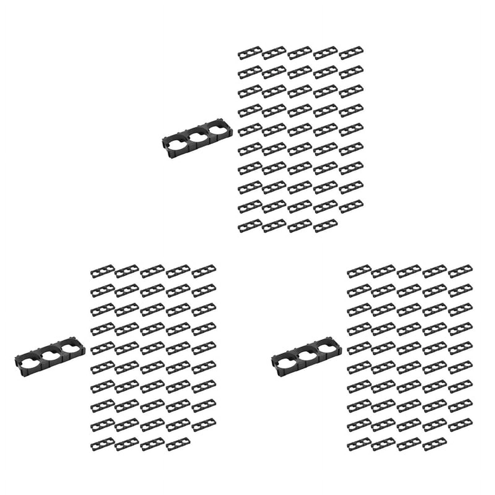 150Pc 21700 Lithium Cell Spacer Triple Battery Holder Bracket Battery ...