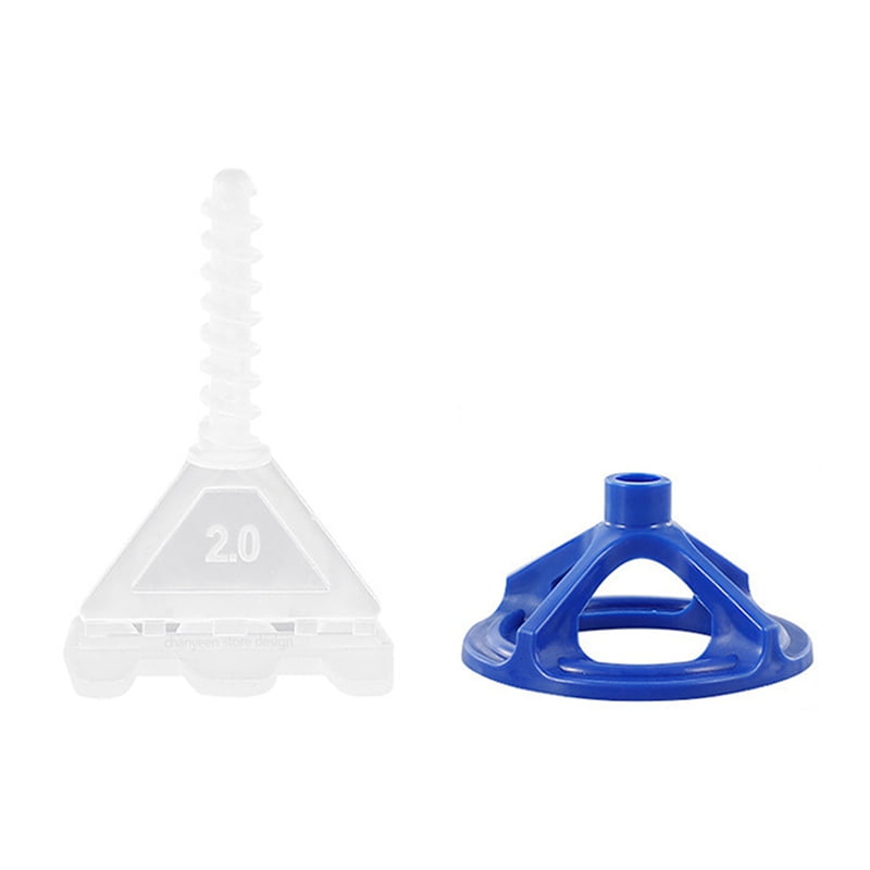 150Pc Ceramic Tile Leveling System Clips Spacers Straps Spiral Wadge ...