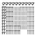 150Pcs Car Wire Routing Clips Push Mount Cable Retainers for Zip Tie ...