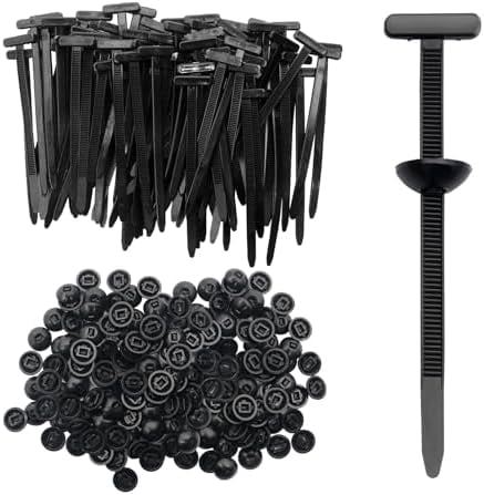 150Pcs Nylon Universal Cable Tie Buckle, Auto Body Parts Trim ...