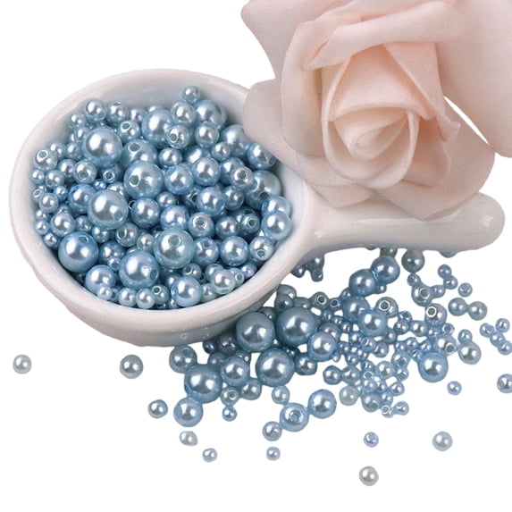 150Pcs Pearls Beads for Craft Decoration 3mm-8mm Round Imitation Pearls ...