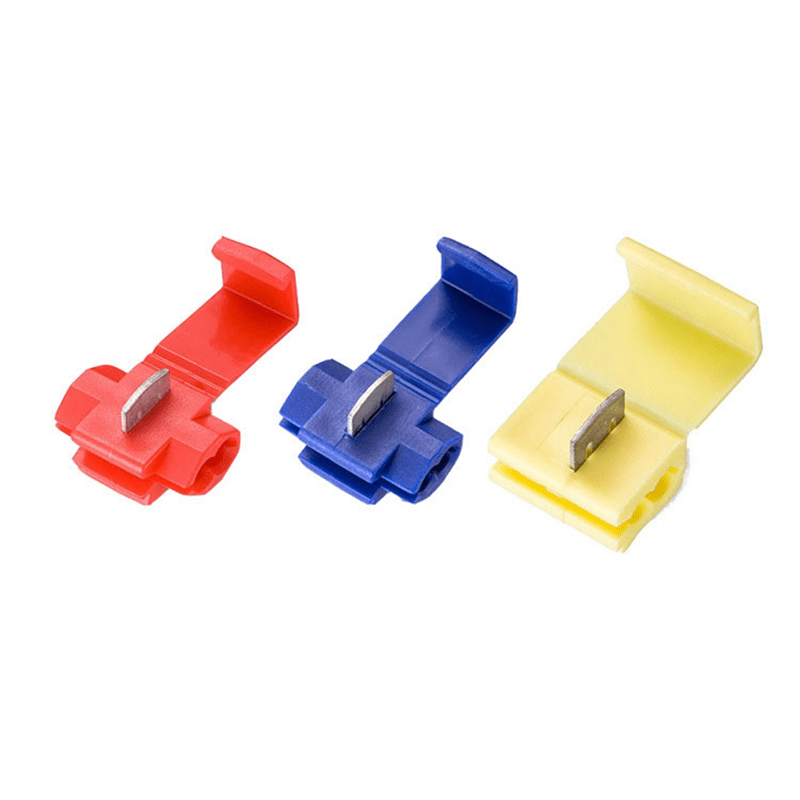 150Pcs Quick Splice Wire Connectors,Solderless Snap Electrical ...