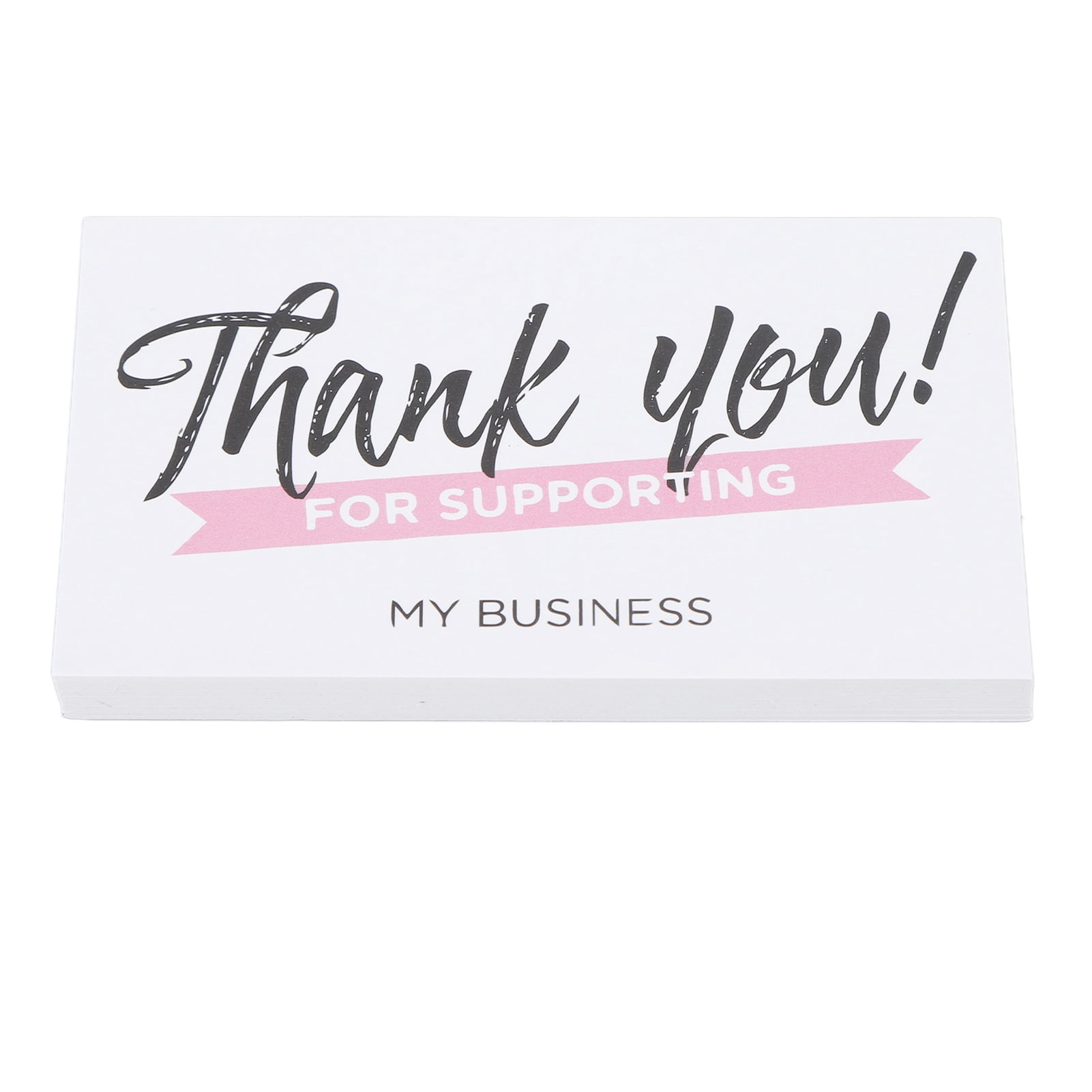 150Pcs Thank You Card Appreciation Cards Coated Paper Gratitude Card ...