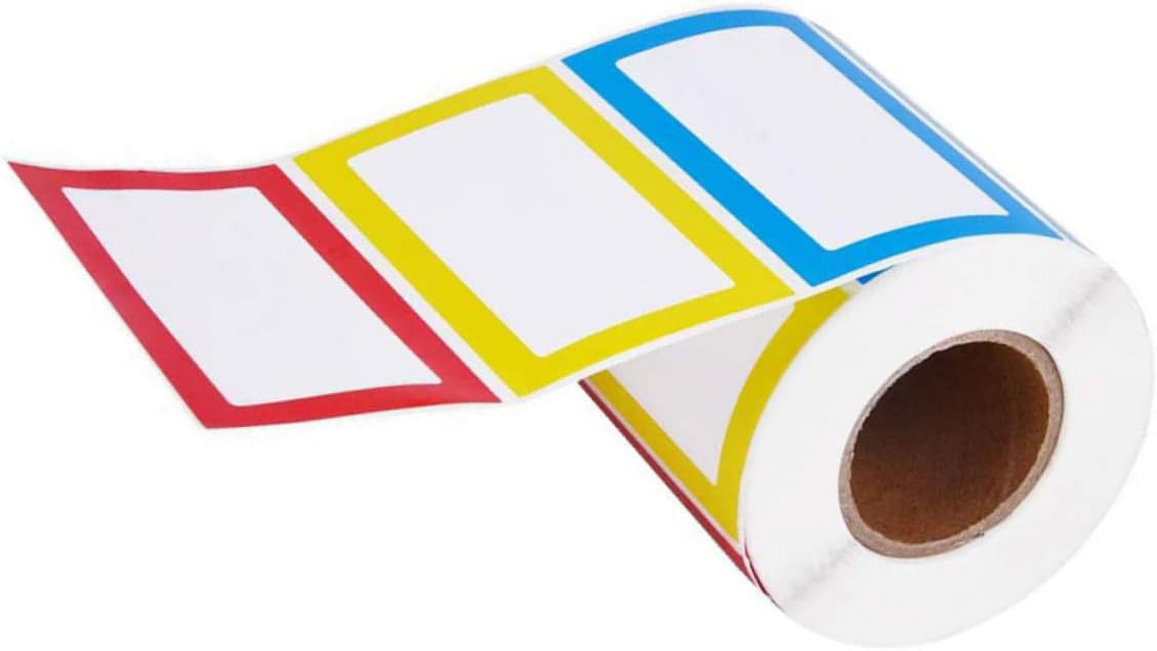 150Pcs self Adhesive Sticker Plain Name Stickers File Classification ...