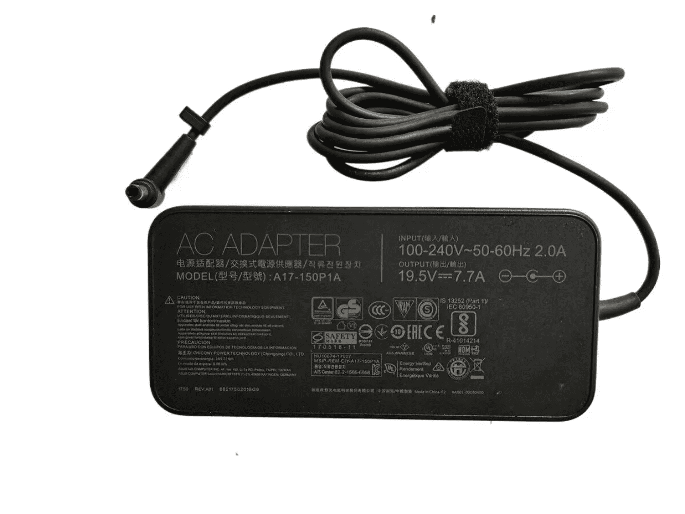 150W 19.5V 7.7A Power Adapter for Asus ROG Strix GL503 GL503GE GL503GE ...