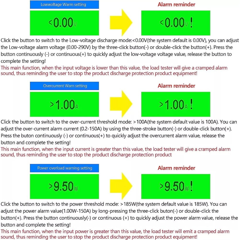 150W 200V Adjustable Electronic Load Tester Usb Constant Current ...