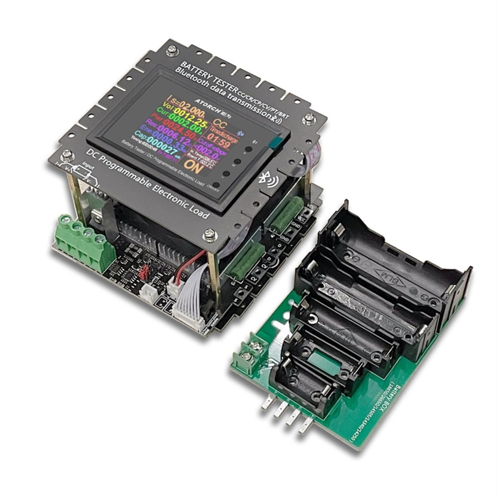 150W All-In-One 20A Bluetooth DC Power USB Tester Electronic Load ...