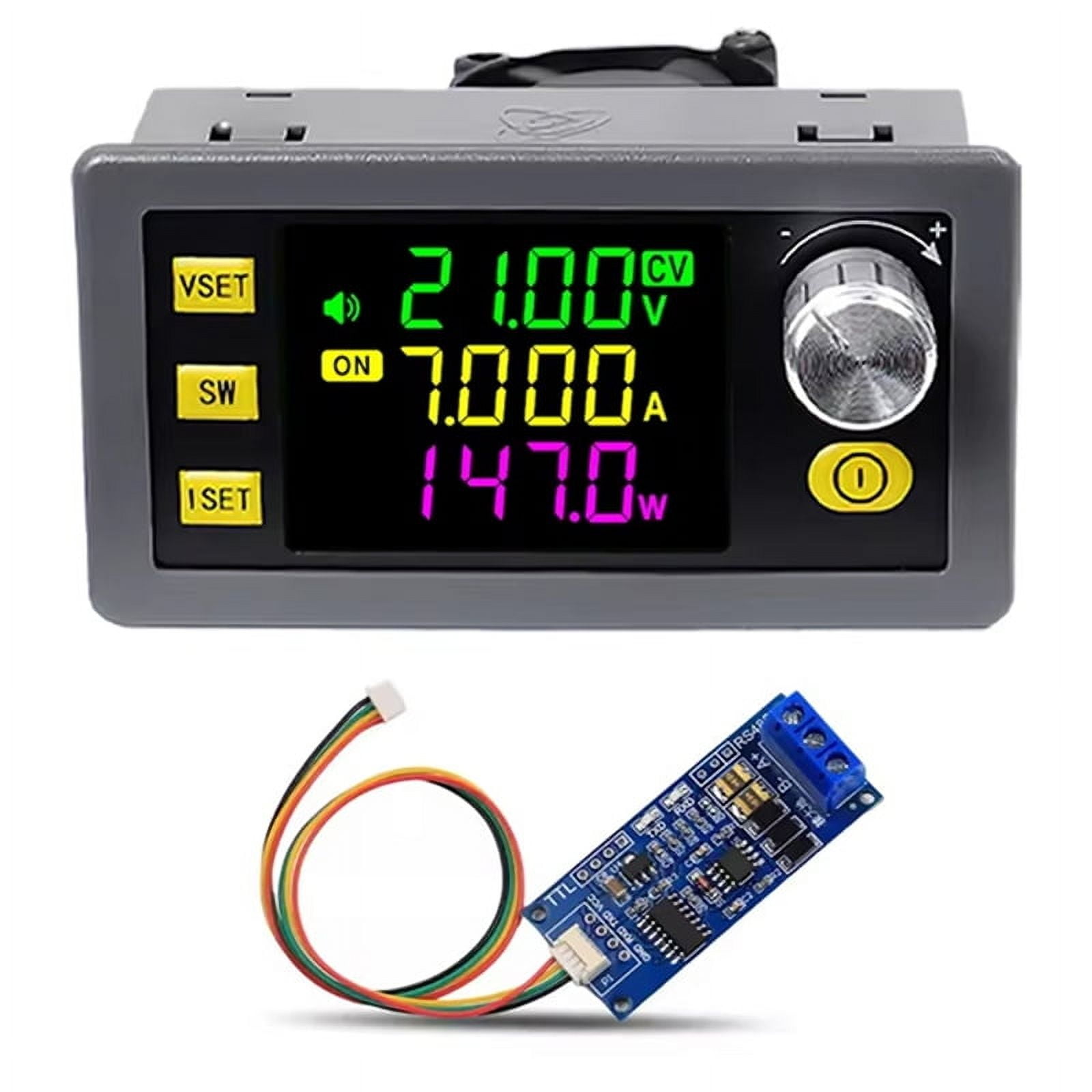 150W DC-DC Buck Boost Converter CC CV CW 6-36V to 0-36V 7A Power Module ...