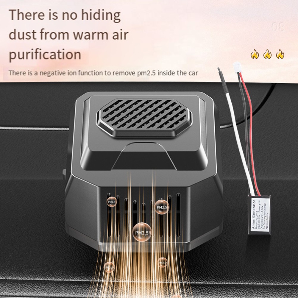 150W Electric Car Heater Dc 12V Heating Fan Defogger Defroster Demister ...