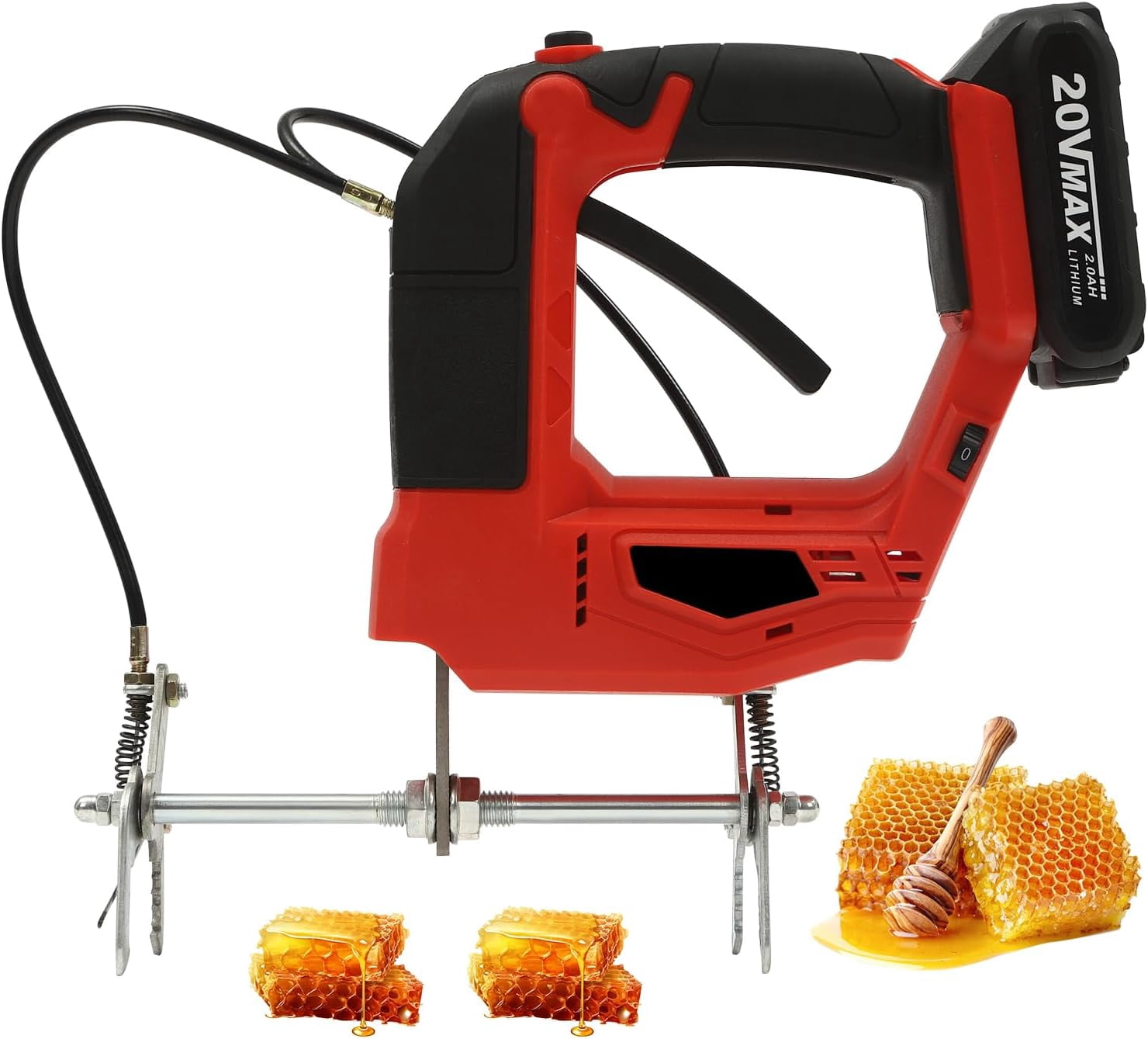 150W Electric Honey Spinner Handheld Bee Shaker with 4 Speeds ...