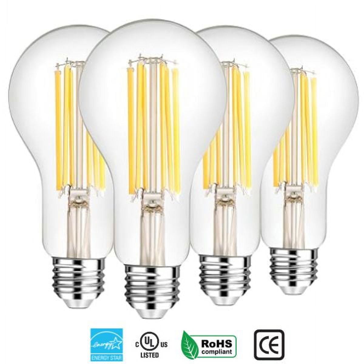 Free Shipping! 150W Equivalent Dimmable A21 LED Light Bulbs, Efficient ...