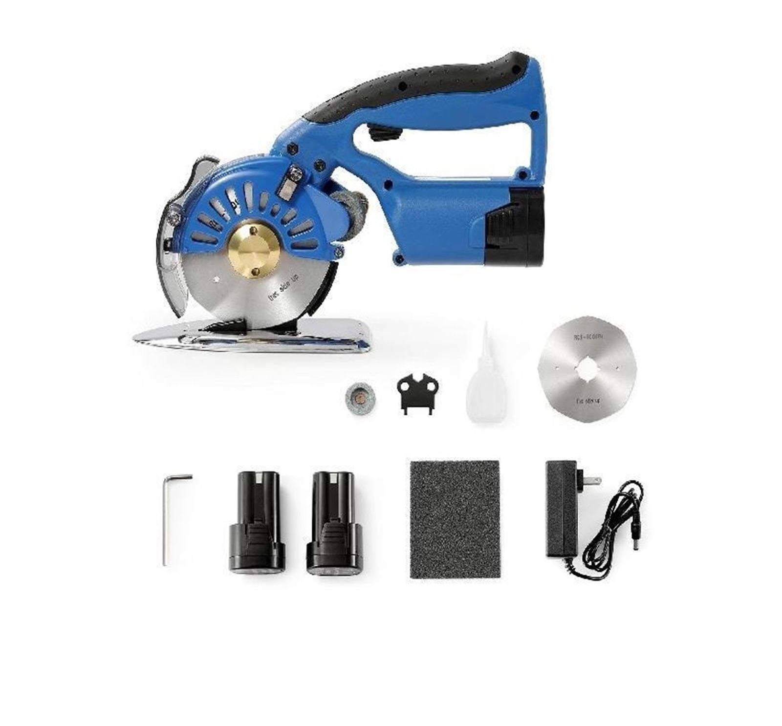 150W Fabric Cutter 5-Speed Cordless Electric Rotary Fabric Cutting ...