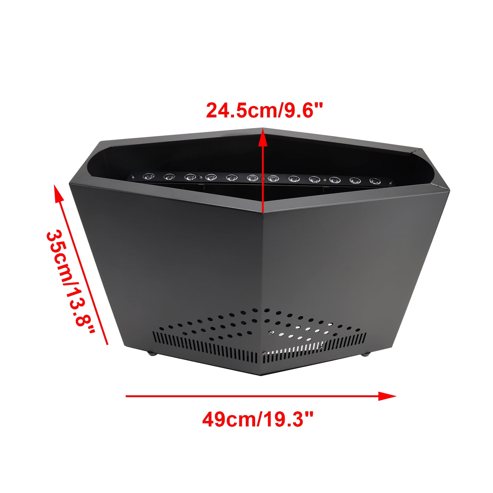 Areyourshop 150W Fake Fire Light, DMX RGB LED Stage DJ 3D Fake Flame ...