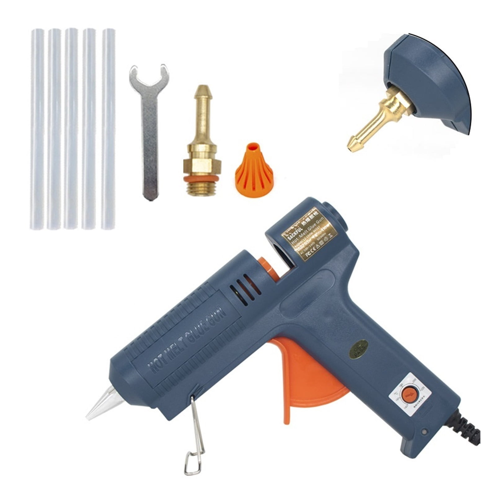 150W Hot Melt Glue Gun Adjustable Temperature Hot Glue Gun For 11mm ...
