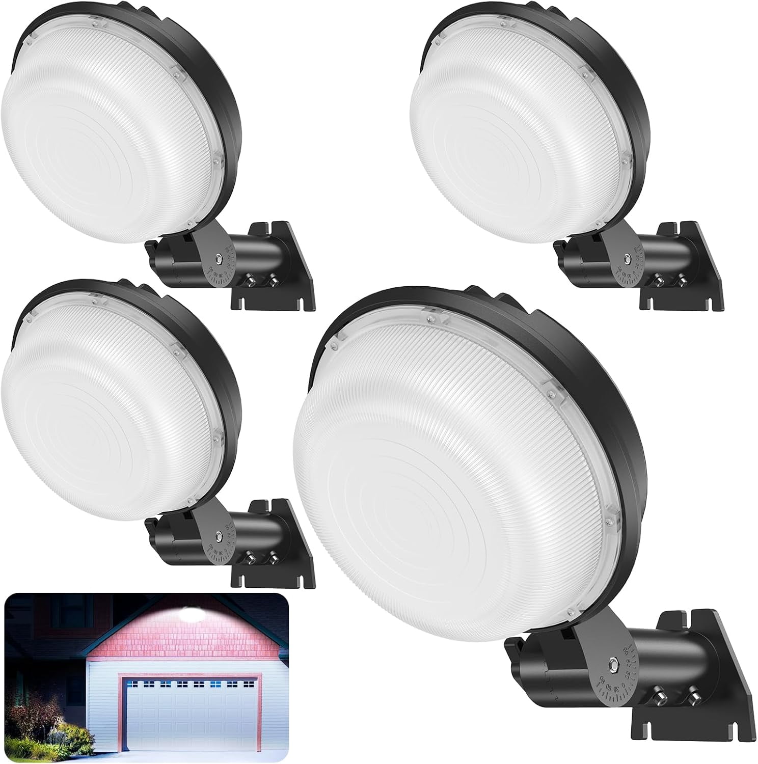 150W LED Barn Light 21000LM Yard Area Light Dusk to Dawn Outdoor ...