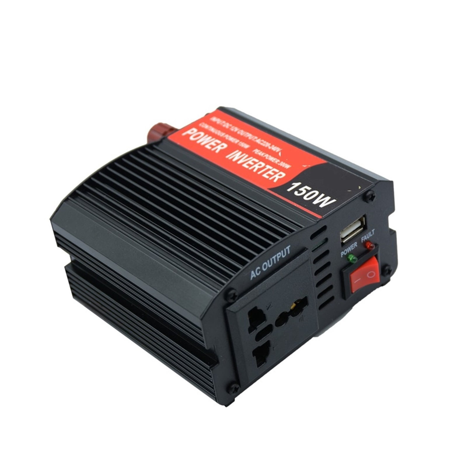 150W Power Inverter Car Solar Inverter DC 12V To AC 220 Car Inverter ...