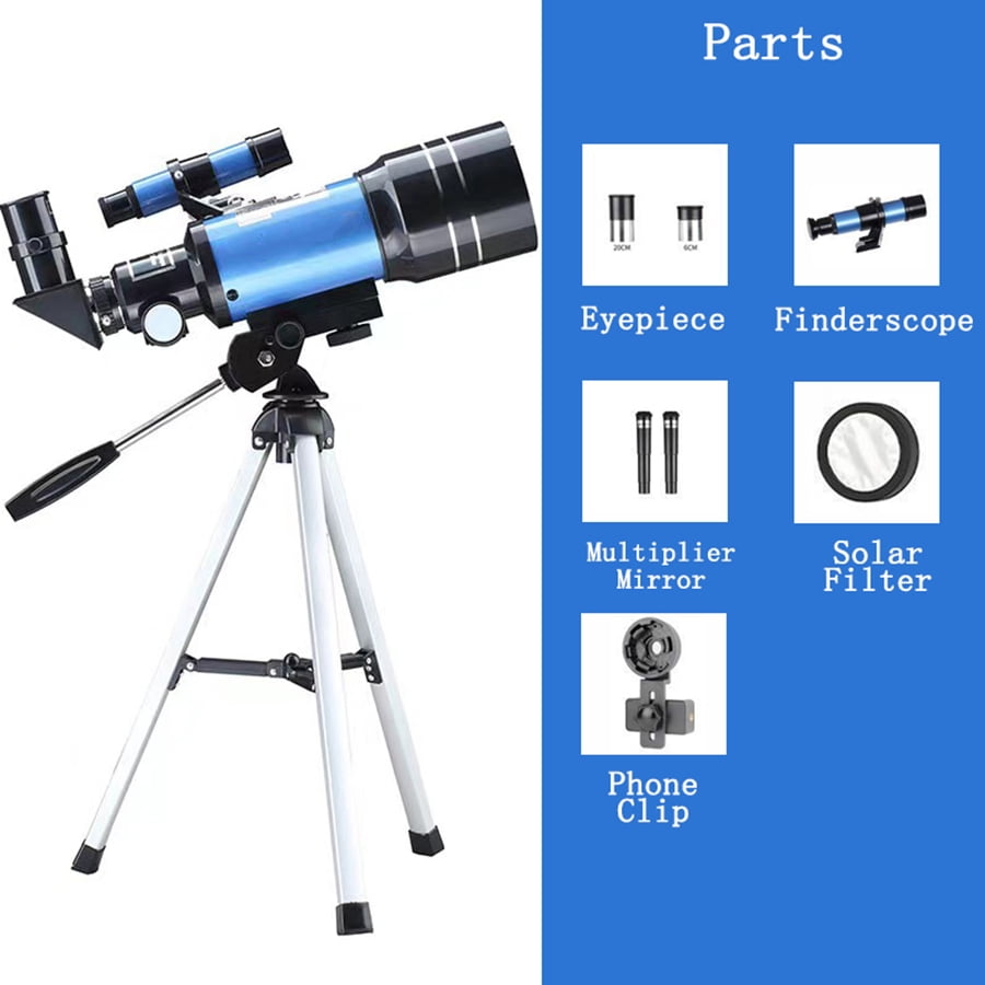 150X Zoom HD Star Moon Professional Astronomical Telescope Space Long ...