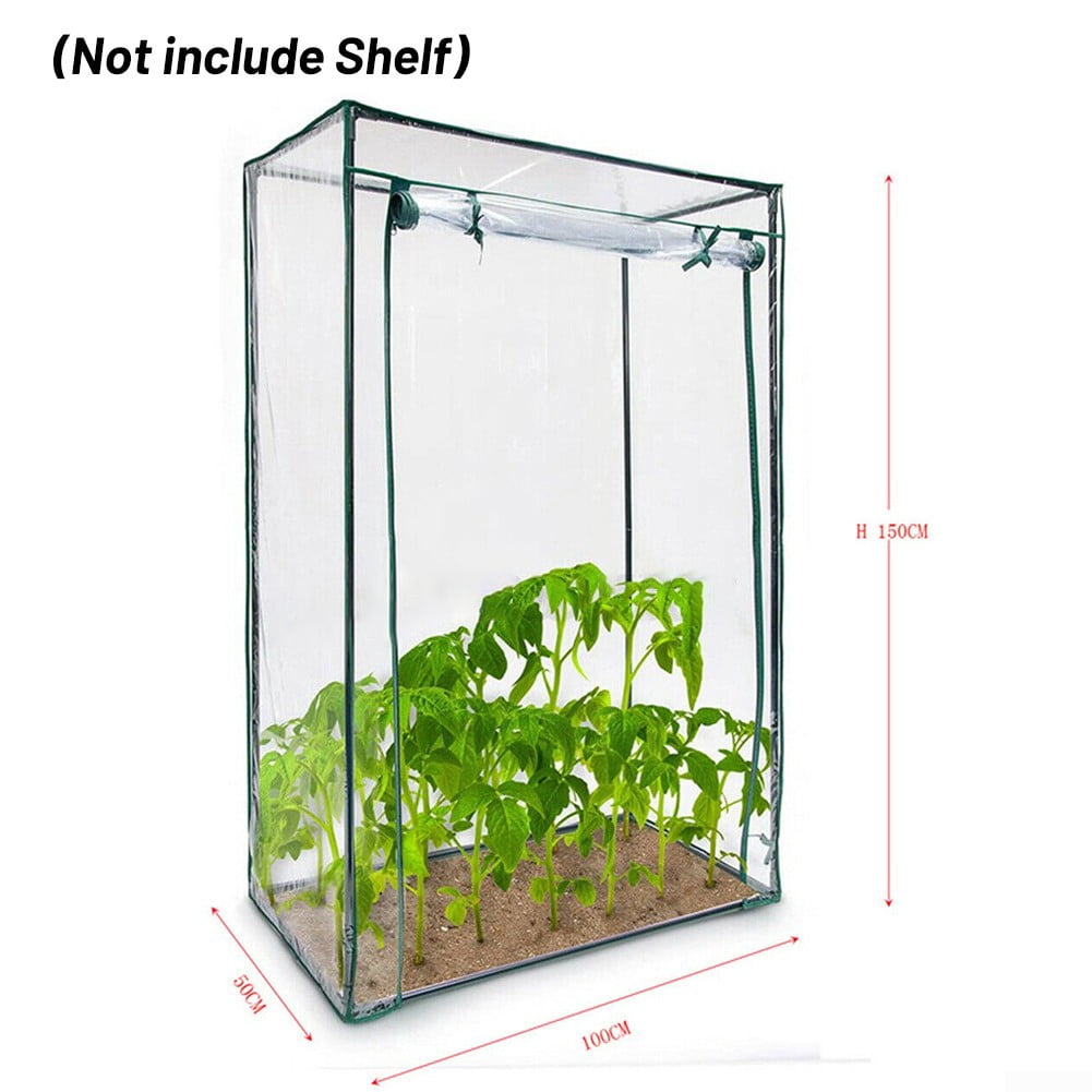 150X100x50cm Grow Greenhouse Cover Frames Tunnel Plant Garden PVC Shed ...