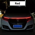 150cm LED Daytime Running Light Scan Starting Car Hood Decorative ...