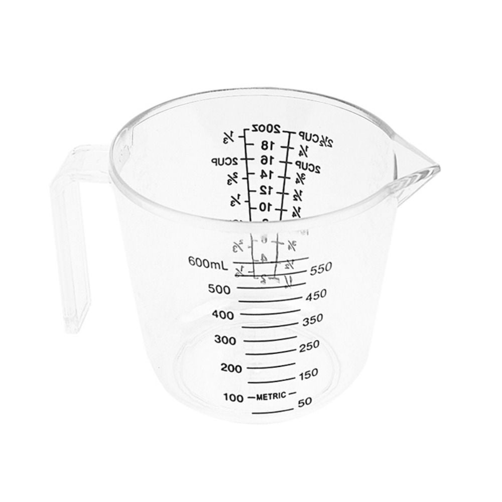 150ml/300ml/600ml/1000ml Plastic Measuring Pitcher,Measuring Cup with ...