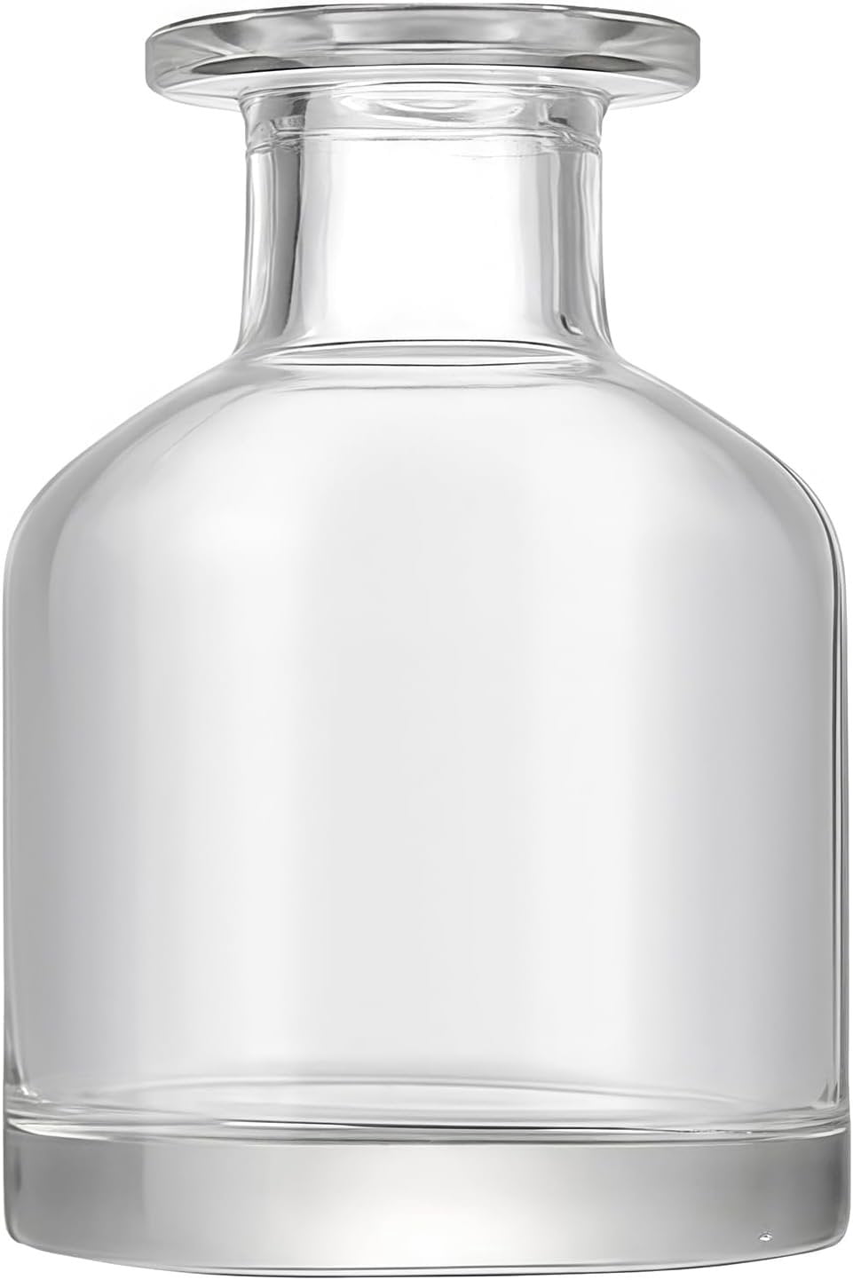 150ml/5oz Clear Round Glass Diffuser Bottle Empty Refillable Storage ...