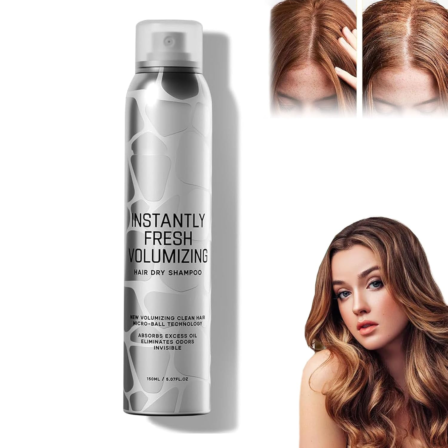 150ml Halovida Dry Shampoo, halovida Instantly Fresh Volumizing Hair ...