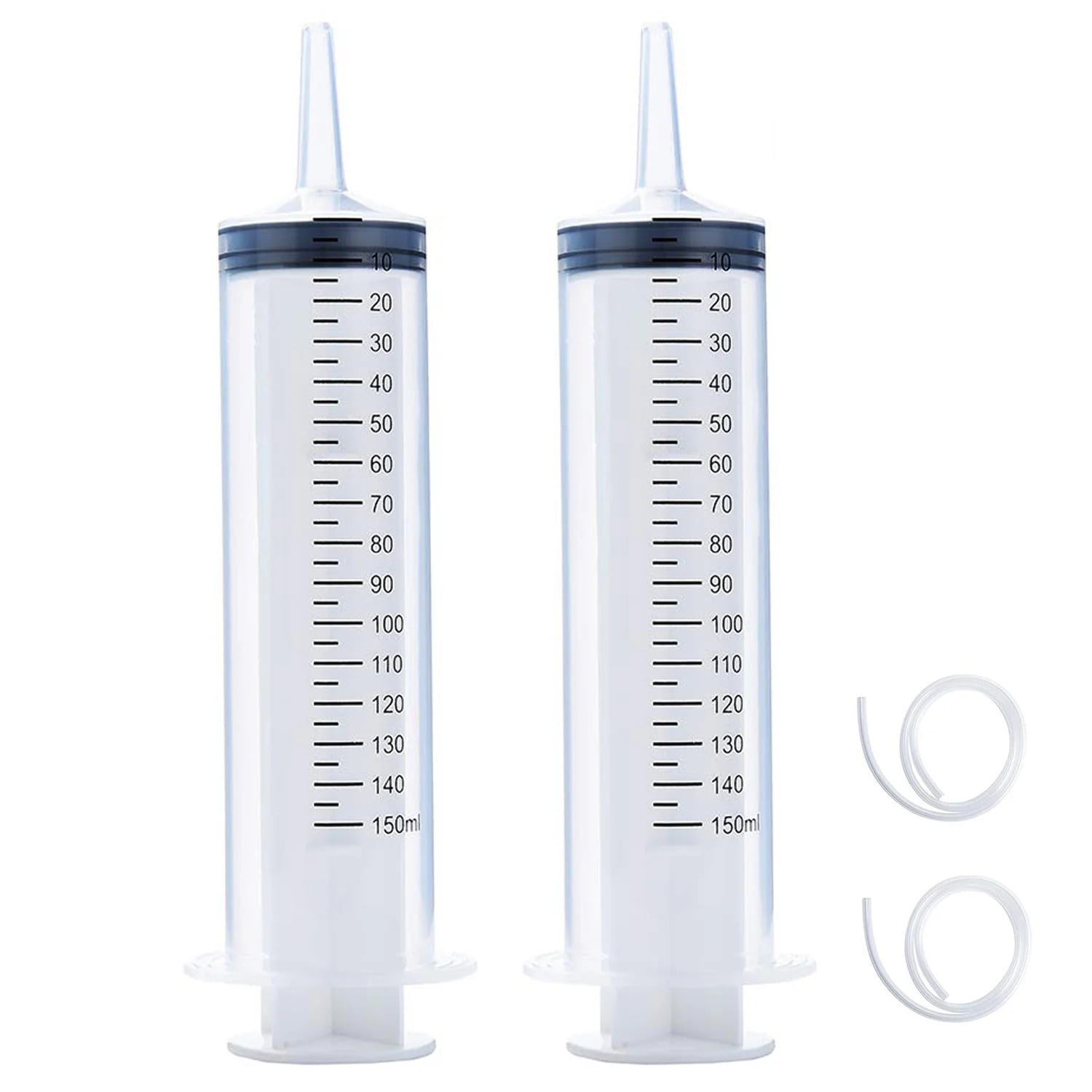150ml Large Refilling Syringe with Tube - Heavy Duty Syringe for Liquid ...
