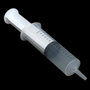 Equate Children's Medical Dosing Oral Syringe, 10 mL Capacity, Plastic ...