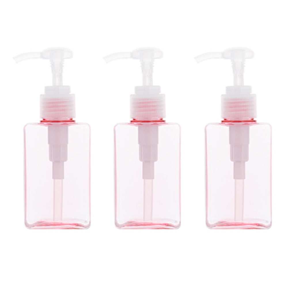 150ml Shampoo and Conditioner Dispenser, 3Pack Empty Pump Bottles Reusable Refillable for Shower ...