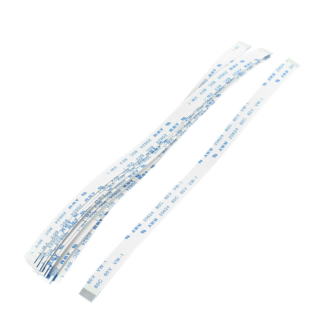 150mm 10PCS FFC Ribbon Cable 12 Pin 0.5mm Pitch Flexible Flat Ribbon ...