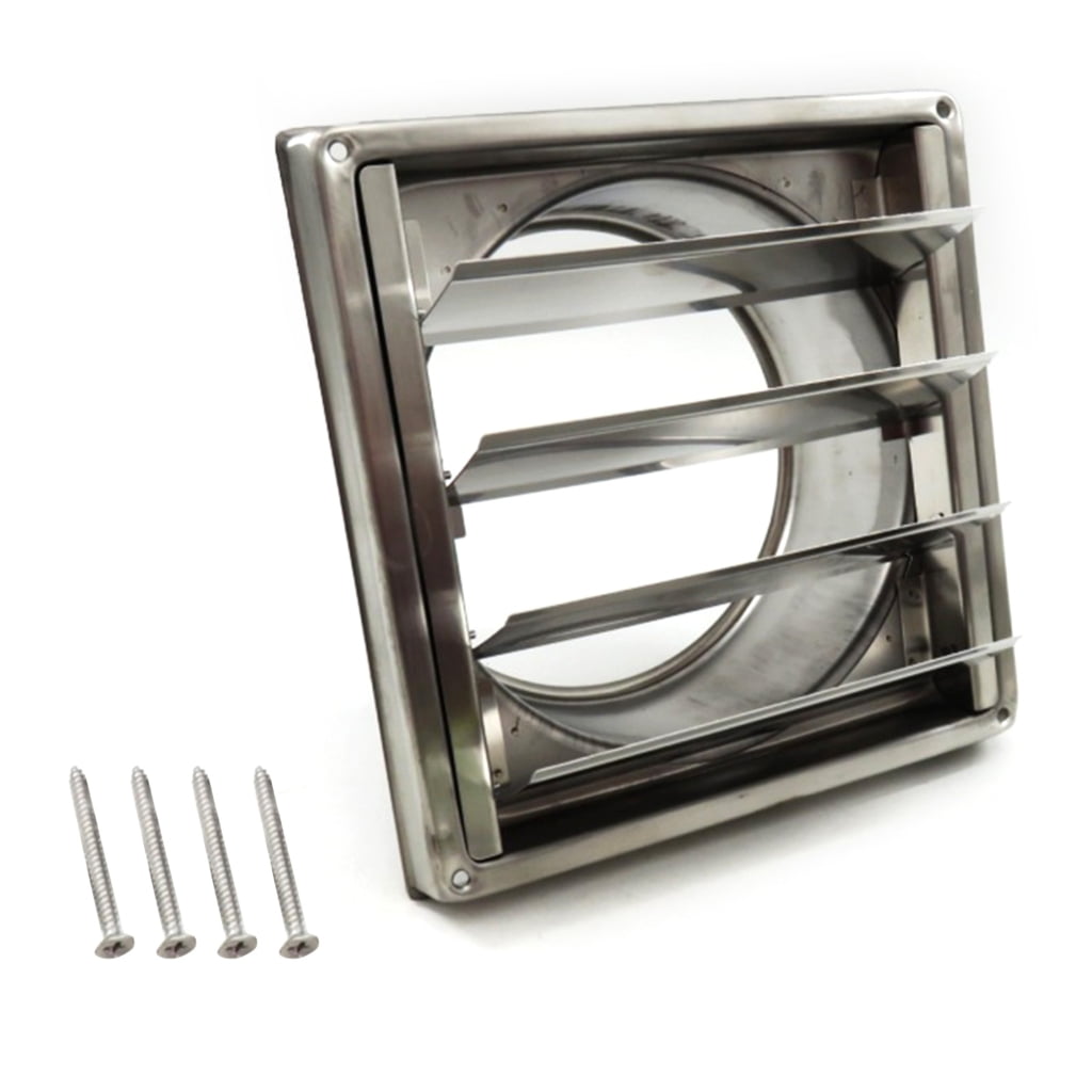 150mm Air Vent Duct Grills Stainless Steel Ventilation Cover Fan Outlet ...