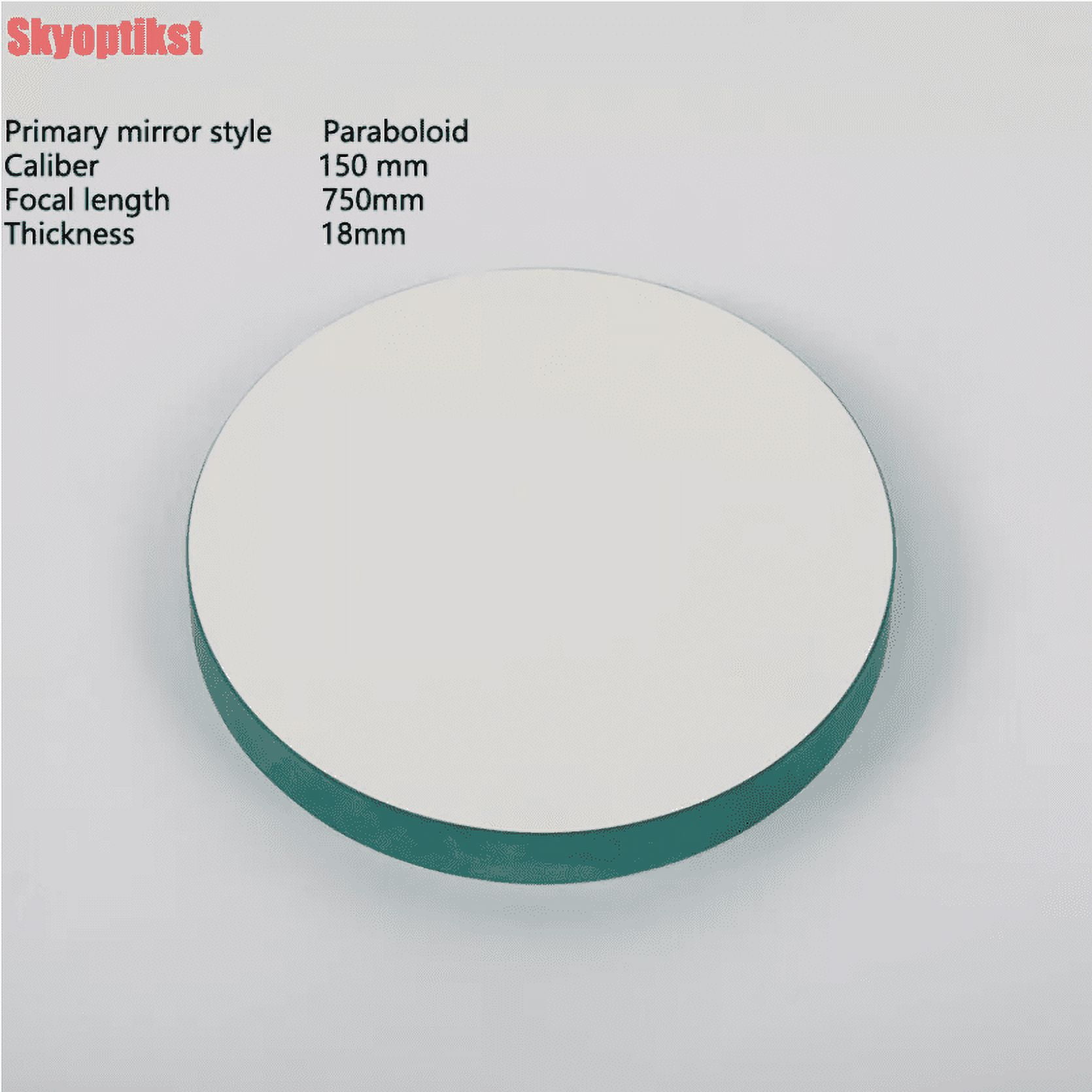 150mm F5 Newton reflector main mirror for astronomical telescope ...