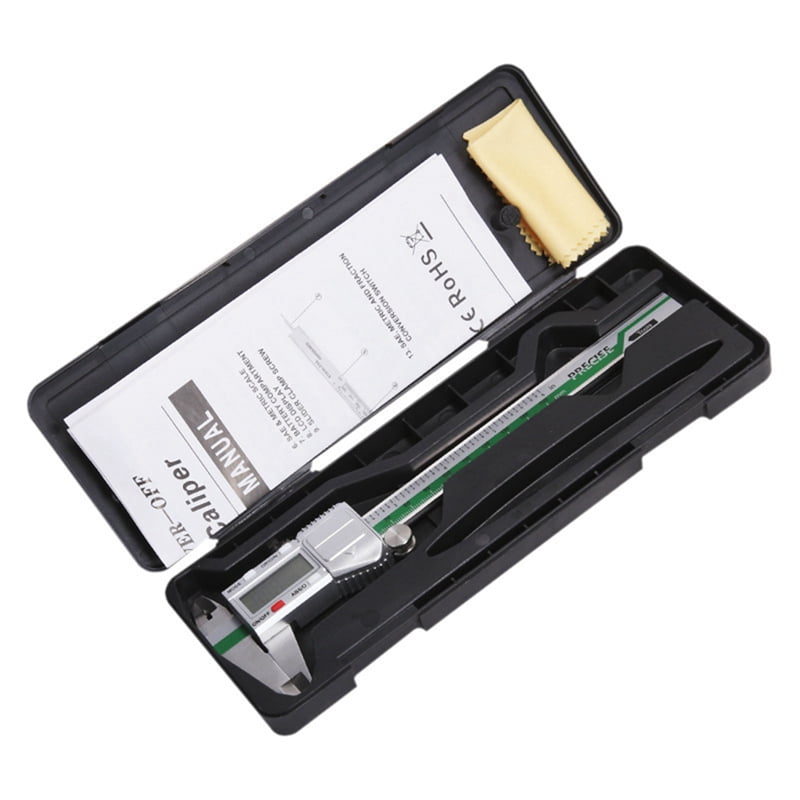 150mm Stainless Steel Caliper Zero Setting 0.01mm High Precision 6-Inch ...