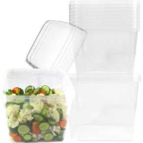 Clear Square Containers