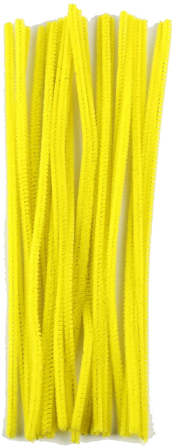 150pc Chenille Stems - 6mm x 12in - Pipe Cleaner - Wire Chenille Stems ...