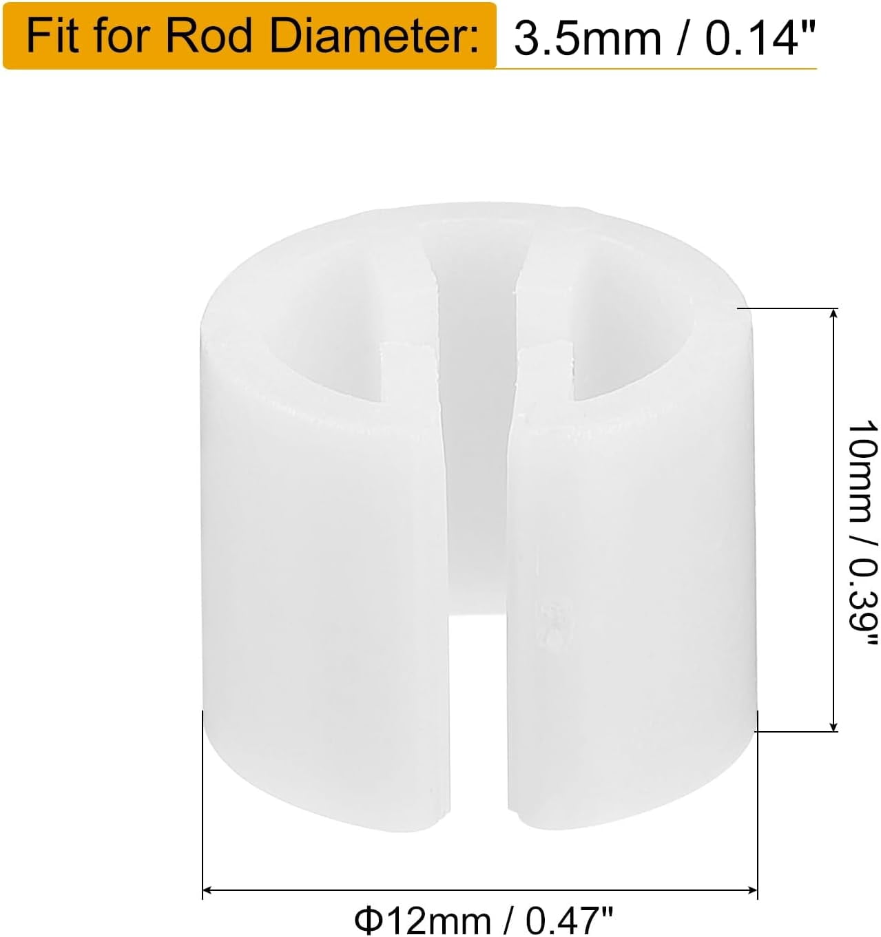 150pcs Clothes Hanger Markers Blank Tags, Fit 3.5mm Rod Garment Size ...